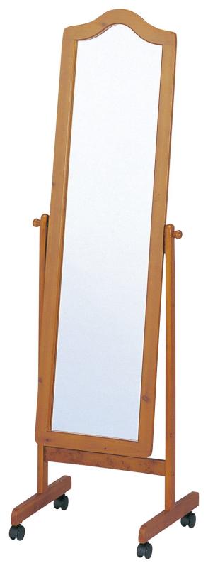 弘益 koeki 木製スタンドミラー ブラウン P-121<b>メーカー型番:</b> P-121サイズ:W495×D395×H1510mm鏡サイズ:W295×H1190mm重量:6.5kg商品仕様:フレーム:天然木...