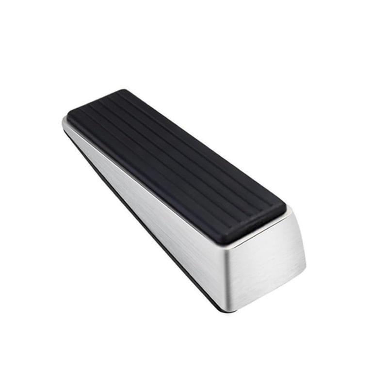 BRIIKPP 高耐久ゴム製差し込み式ドアストッパー 室内 玄関用防風ドア止め1.安全で丸みのある設計：サイズ：12×3.95×3.1 cm、コンパクトで敷地外。ドアや床を傷つけないように円形のエッジ設計で、衝突時にも足の安全を守ることがで...