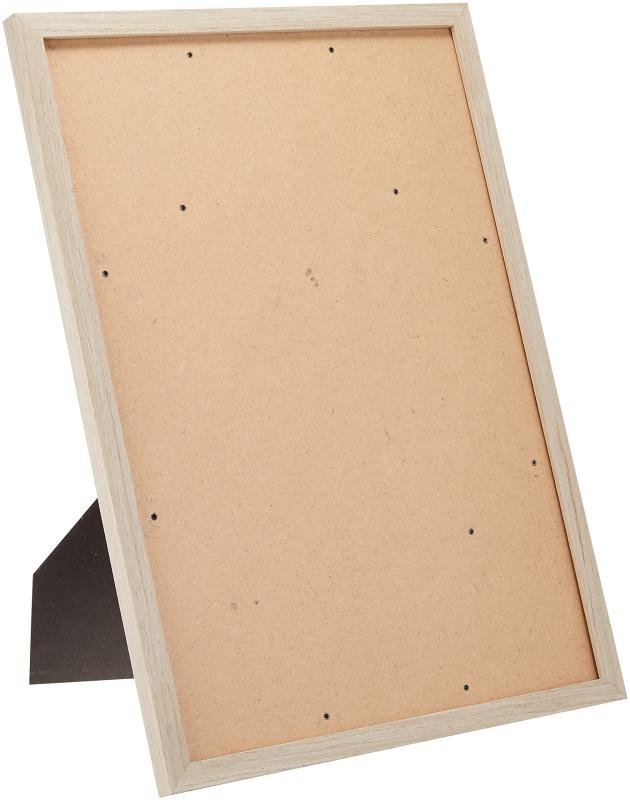 ユーパワー 写真たて・フォトフレーム アプリコットグレー フォトサイズ:A3判サイズ(297×420mm) SW-01804商品番号:SW-01804材質:MDF(繊維板)+表面木張り、ガラス商品サイズ:32x44xD1.5cm重さ:約1.1kg