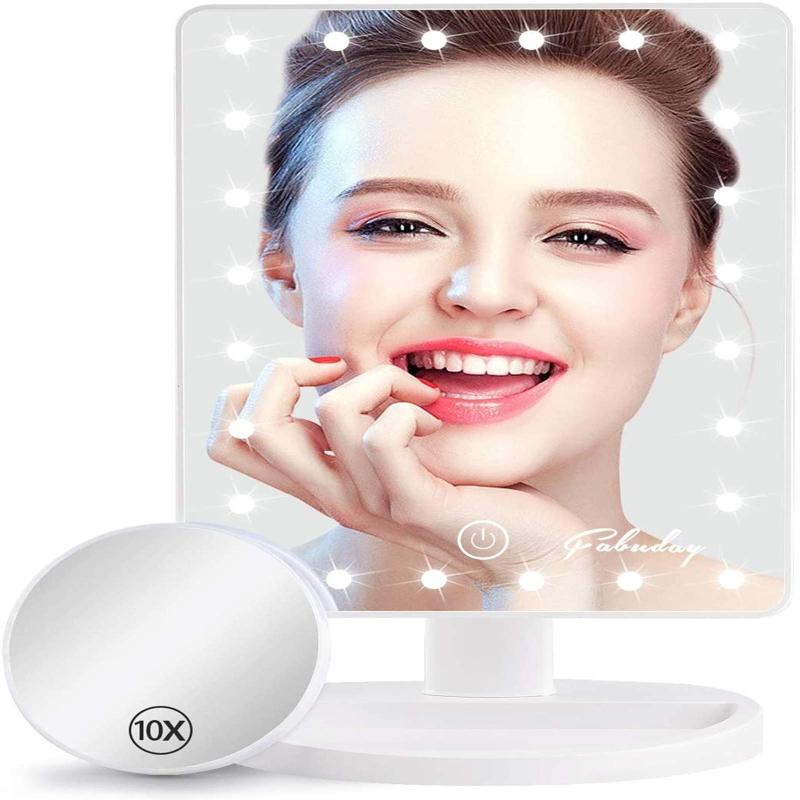 化粧鏡  化粧ミラー 鏡 女優ミラー 16LEDライト付き