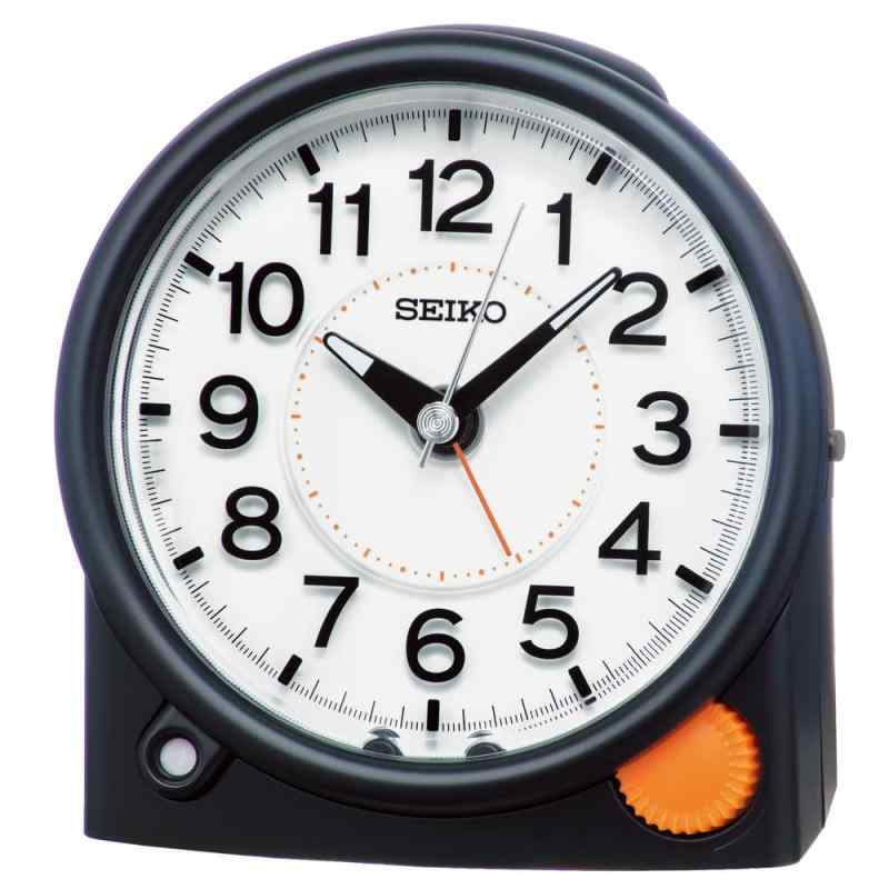 セイコークロック 目覚まし時計 置き時計 アナログ 夜でも見える