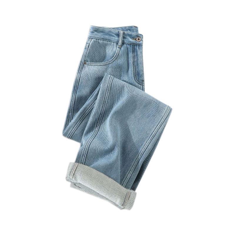 ・カテゴリ: 牛仔パンツ・スタイル: 御姐風・主な素材: 氨纶・主な素材割合: 30%以下・デザイン: 阔腿パンツ・パンツ丈: ロング丈・ウエスト: ハイウエスト・カラー展開: ライトブルー、レトロブルー・サイズ展開: S,M,L,XL,2...