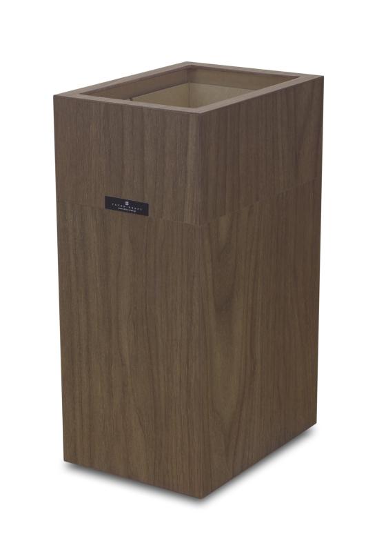 バスク 屑入れ M 5.3L カバー付 ブラウンサイズ:幅13.2×奥行18×高さ29.7cm重量:550g素材・材質:プリント紙化粧繊維版、ウレタン塗装原産国:日本容量:5.3L