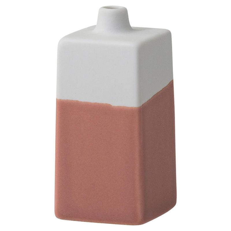 西海陶器 波佐見焼 「 mini vase 」 花活 角 花瓶 一輪挿し コーラル 直径約3.5×高さ7cm 日本製 25666サイズ:直径約3.5×高さ7cm商品重量:約70g容量:約40ml生産国:日本素材:磁器