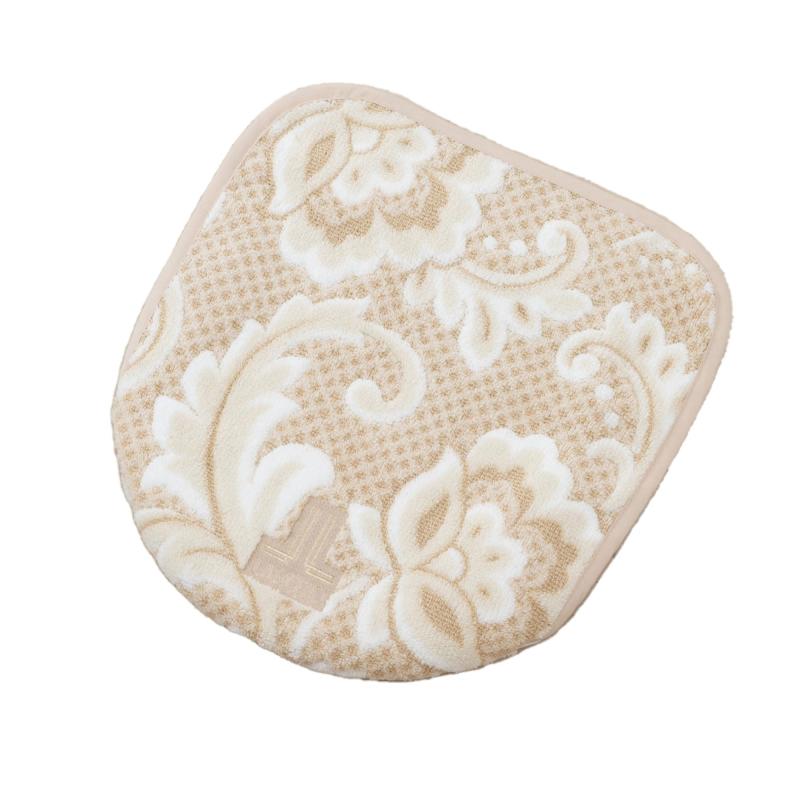 LANCETTI ピッツォ トイレ フタカバー 吸着シート付き 普通用・洗浄用兼用タイプ ベージュ ランチェッティ センコー 34316サイズ：素材：アクリル100％（抗菌防臭・吸水素材）生産国：日本