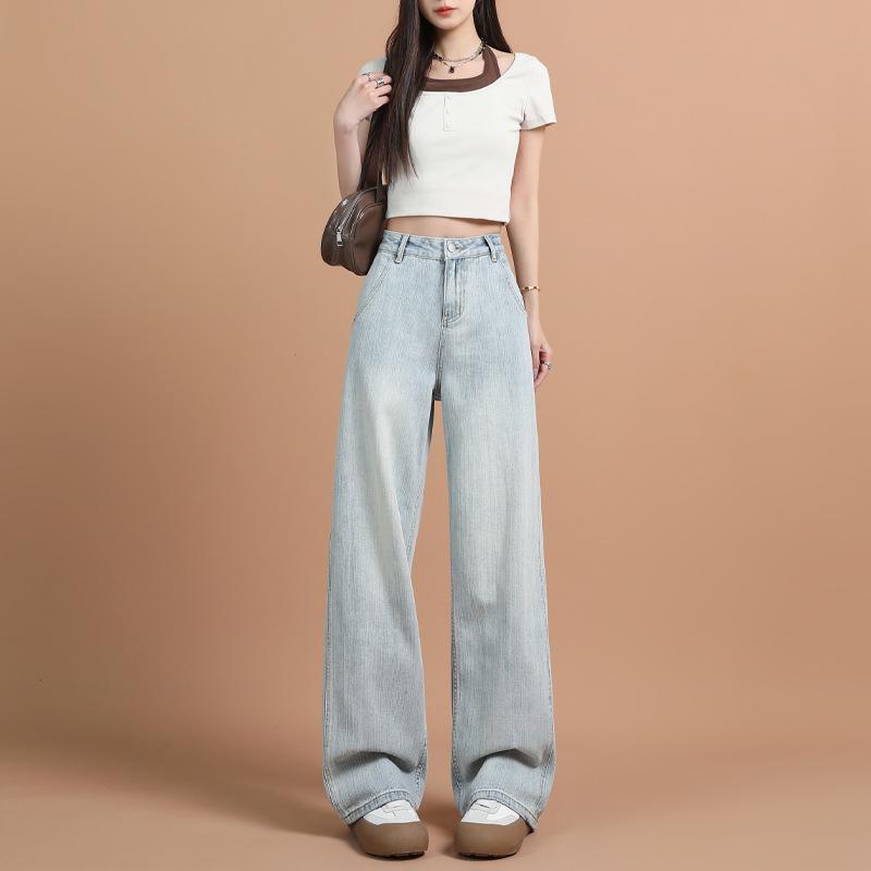 ・主な素材: 綿70-80%、スパンデックス30%以下・パンツ丈: ロング・カラー展開: ライトアクアブルー・サイズ展開: XS、S、M、L、XL、2XL・スタイル: エレガント・パンツ型: ワイド