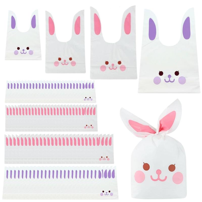 bath&amp;bath ギフトバッグ うさぎ ピンク ラッピング袋 プレゼント包装プレゼントラッピングに見るだけで可愛いウサギのプリントデザインのギフトバッグです。後ろは可愛いしっぽのデザインで360℃可愛いデザインとなっています。小物...