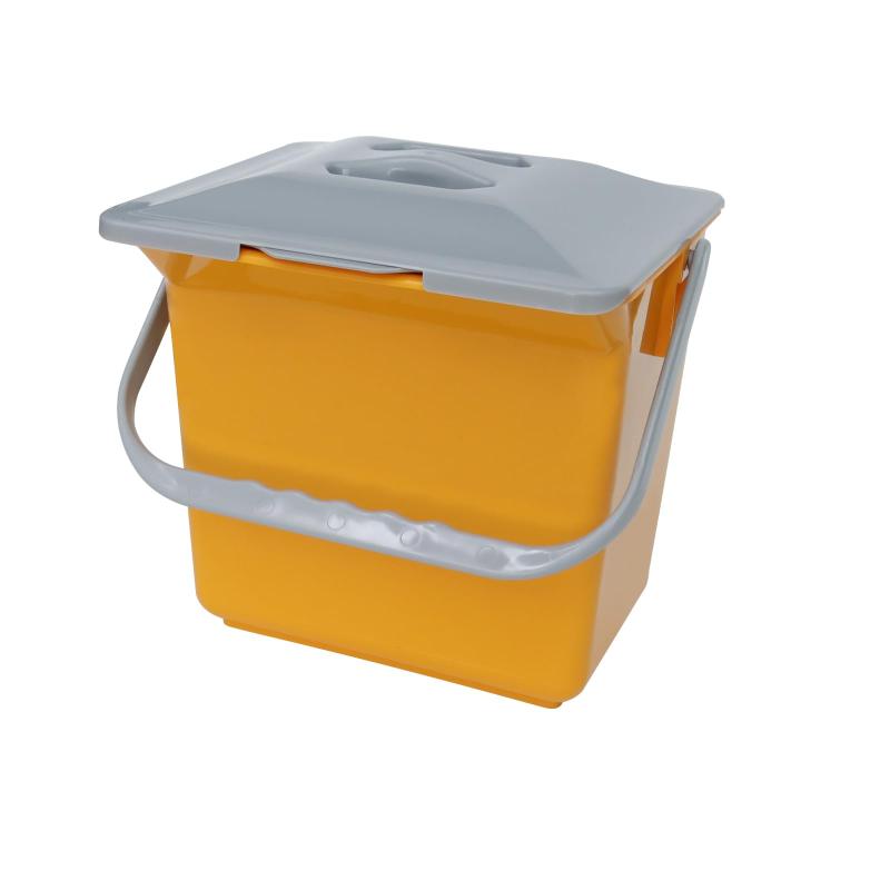 DrDirt ゴミ箱 キッチン ふた付き🛡️【しっかりフタでニオイ予防】 強化高密度プラスチック製のフタがしっかり被さる構造で、調理中のニオイやゴミ臭を抑制。片手で簡単に開閉でき、キッチン作業をスムーズにサポートします。&#...