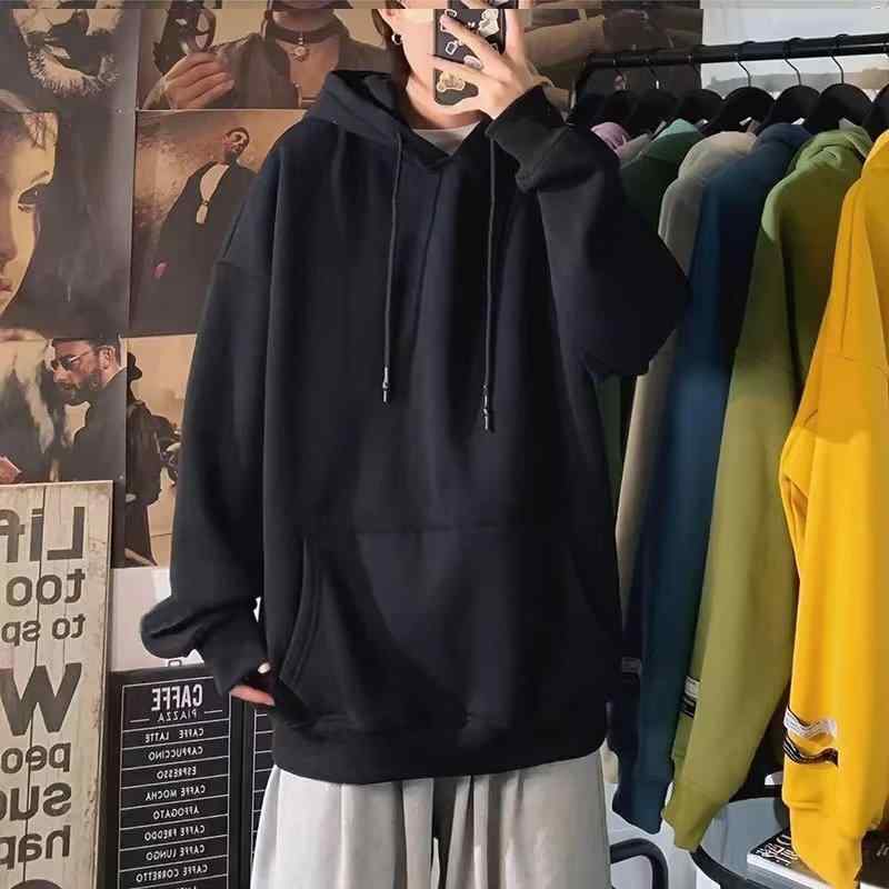 ・スタイル: 韓版・款式: セットイン・袖丈: 長袖・フード: あり・厚み: 普通・主な素材: ポリエステル91%-95%・適用シーン: カジュアル・柄: 無地・ディテール: ポケット・シルエット: ルーズフィット・加工: ノーアイロン・ポ...