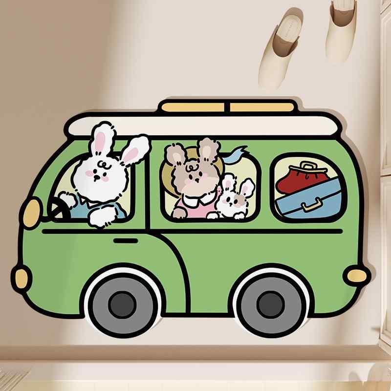 ・主な素材: 硅藻泥・加工方法: 印花・形状: 異形・柄: 小自動車・カラー展開: 轻松旅行,兔兔巴士,搭车吹风,小白兜风,上学去咯,胖达秋游,伦敦巴士・サイズ展開: 40×60cm,45×70cm,50×80cm,60×90cm,80×1...