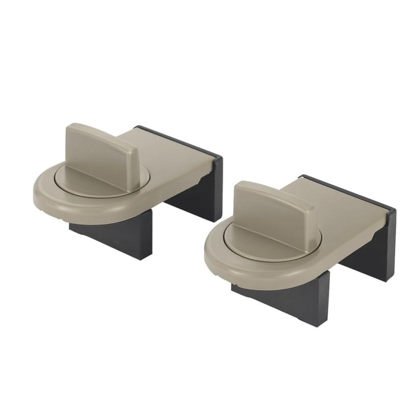 【2個セット】窓 ストッパー 補助錠 ブラウン 無工具取付 幅25〜40mm対応 引き違い窓 侵入防止 防犯 換気ロック 子供・ペット安全 [並行輸入品]1.【工具不要の簡単取付】ドライバー不要で、誰でも簡単に設置できます。2.【強力固定】...