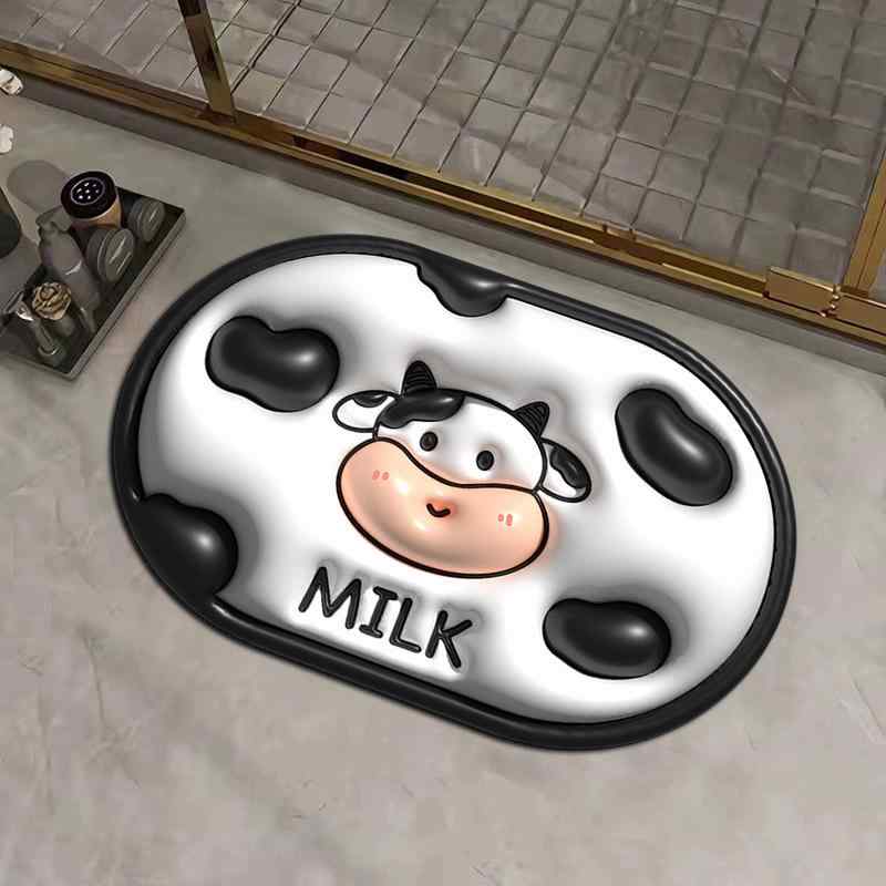 ・形状: 方形・柄: 卡通动漫・洗濯方法: 水洗・カラー展開: RZ-lucky、RZ-milk、RZ-rabbit、RZ-彩色日记、RZ-海豚、RZ-小兔・サイズ展開: 40×60cm、50×80cm、60×90cm・使用スペース: キッ...