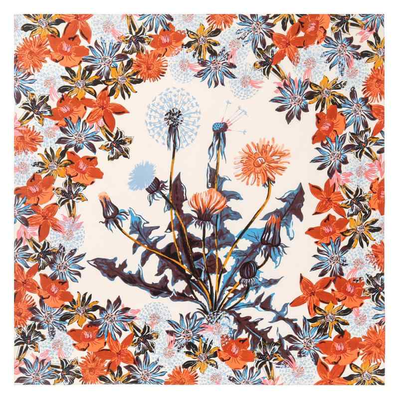 ・カラー展開: ネイビー、ピンク・サイズ: 130×130cm・スタイル: 百搭、休闲風、ファッションOL・スタイル分類: ファッション通勤・素材: ポリエステル（模擬絹）・柄: プリント・織り方: ツイル・柄の種類: 植物花卉・柄のモチー...