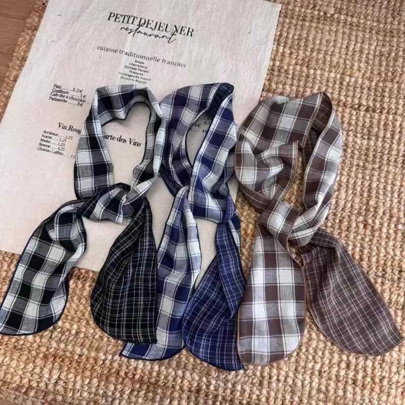・主な素材: 綿61-70%・スタイル: 復古・柄: 格纹・カラー展開: 線格異面 棕色、線格異面 藏藍、線格異面 黒色、方格異面 磚紅、方格異面 灰色、方格異面 灰藍、格紋謎影 緑、格紋謎影 黃、単色格影 米棕・長さ: 約120cm・幅:...