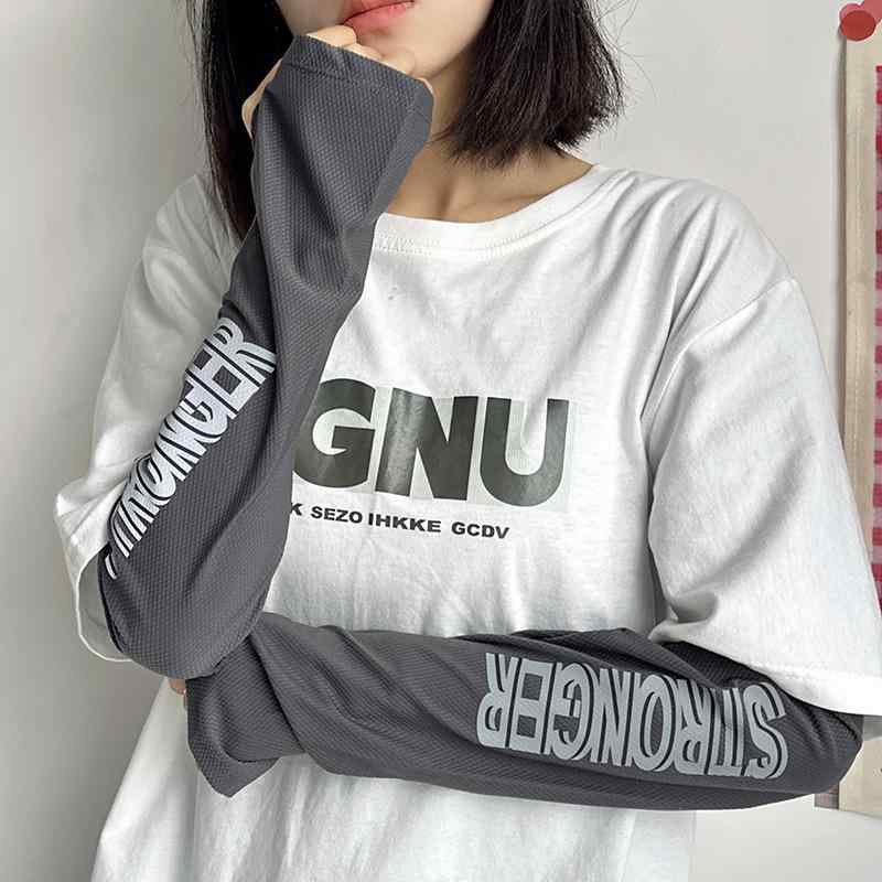 ・対象性別: 女性・機能: 防晒・柄: 単色・主な素材: 綿100%・加工方法: 刺繍・カラー展開: ブラック、ホワイト、ダークグレー、ライトグレー・サイズ展開: 均码・対象年齢: 成人・流行要素: アルファベット・スタイル: 日韓