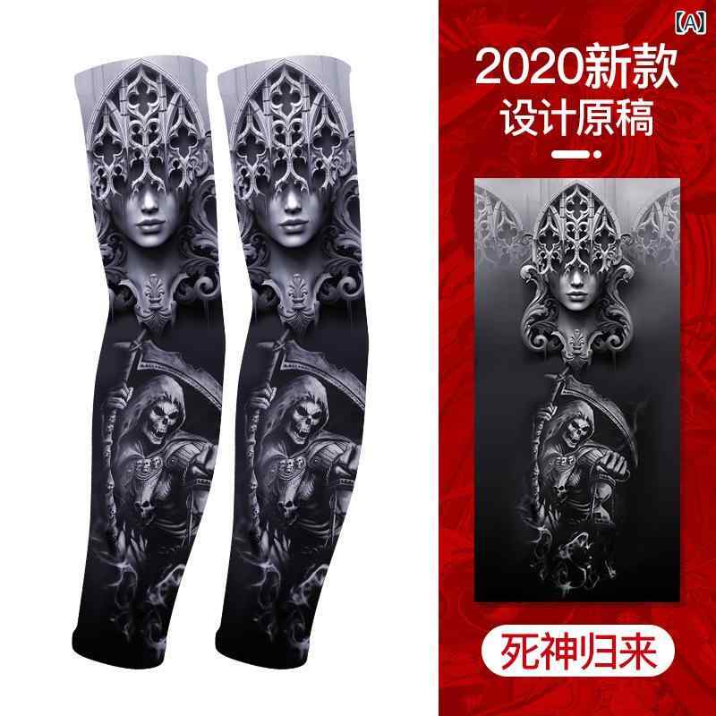 ・カテゴリ: 袖套・主な素材: 氷絲・柄: タトゥーパターン・カラー展開: 死神帰来、守衛之神、飛龍在天、乾坤神獣、悪霊之瞳、魂魄枷鎖、鳳凰盤涅、滄海宏図、般若錦鯉、鳳舞九州、魑魅魍魎、虎嘯龍吟、龍飛鳳舞、花様年華、HB33滄海宏図・サイズ...