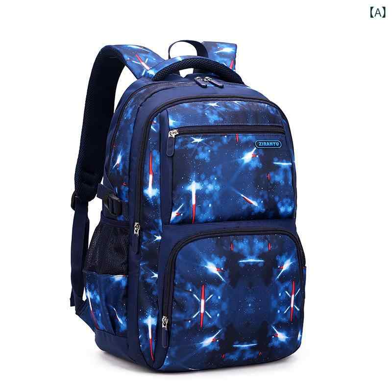 ・容量: 20-35L・主な素材: ナイロン・機能: 透気性、防水、耐摩耗、軽減負荷・柄: 幾何学模様・内張り素材: ポリエステル・スタイル: クロスボーダー潮流・背負いシステム: クッションストラップ・カラー展開: ブルースペース無小包、...