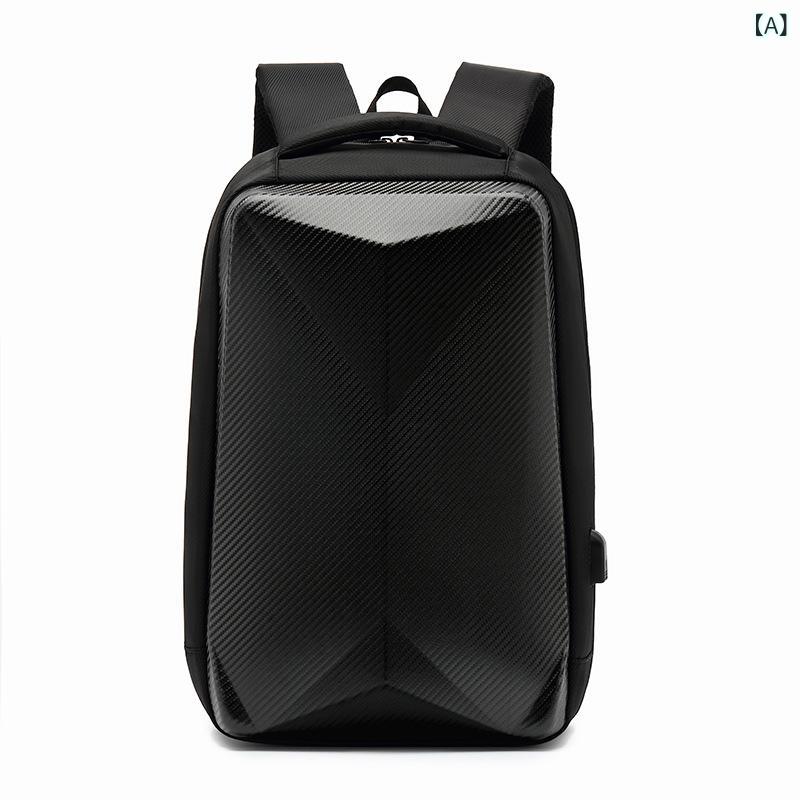 ・容量: 20-35L・主な素材: 超纤合成革・機能: 防水、耐磨・柄: 純色・スタイル: ビジネス通勤・裏地素材: ナイロン・流行要素: ステッチ・背負いシステム: 生理曲線背板・カラー展開: 炭素繊維（標準）、マット（胸ストラップ+パス...