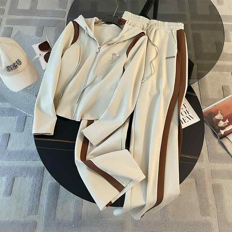 ・スタイル: 休闲风・カラー展開: 卡其色・サイズ展開: S,M,L,XL,XXL・袖丈: 長袖・カテゴリ: 休闲套装・パンツ丈: 長パン・柄: 拼色・主な素材: 綿・素材: 綿30%以下、ポリエステル・流行要素: ポケット・袖型: 通常袖...