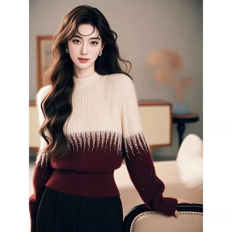 ・主な素材: ポリエステル30%以下・柄: ツートンカラー・スタイル: ポロ・袖丈: 長袖・袖型: スタンダード・カラー展開: ツートンカラー・サイズ展開: S、M、L、XL・製造方法: ニット・カテゴリ: ニット