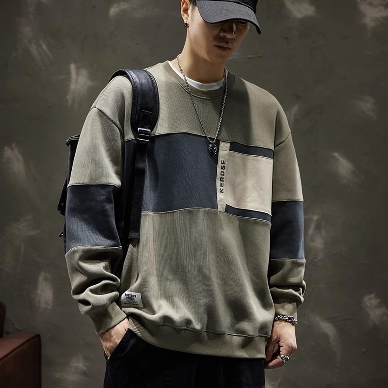 ・スタイル: 潮・カテゴリ: スウェット・性別: 男性・対象年齢: 成人・対象: 青年・袖型: 標準・スタイル詳細: プルオーバー・フィット: ルーズフィット・厚さ: 普通・主な素材: ポリエステル93.5%、スパンデックス6.5%・用途:...