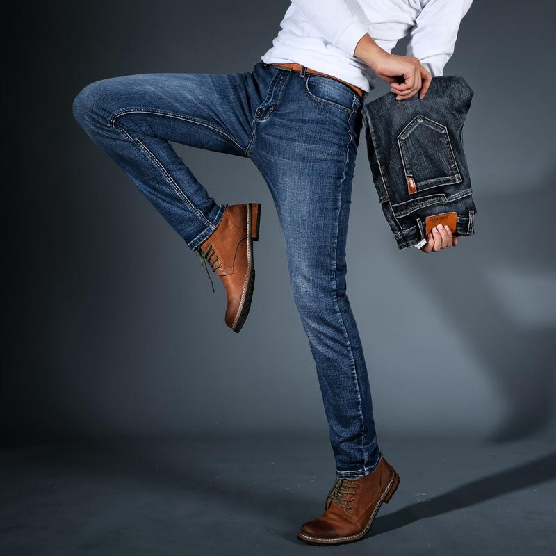 ・カテゴリ: 牛仔パンツ・スタイル: ビジネス・主な素材: 綿70%・シルエット: タイト・パンツ丈: ロング・ウエスト: ミッドライズ・ファスナー: ジッパー・厚み: 普通・シーン: カジュアル・ディテール: マルチポケット・ストレッチ:...