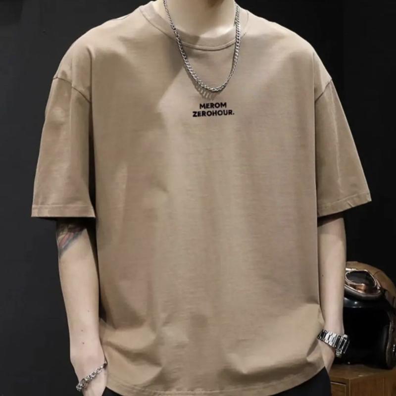・カテゴリ: Tシャツ・スタイル: 運動・主な素材: 綿96%以上・柄: 字母、徽章、几何图案・版型: 宽松・袖丈: 短袖・袖型: 常规・ネックライン: 圆领・スタイル詳細: 套头、免烫处理・カラー展開: 白色、黒色、深灰、杏色、酒红、藏青...
