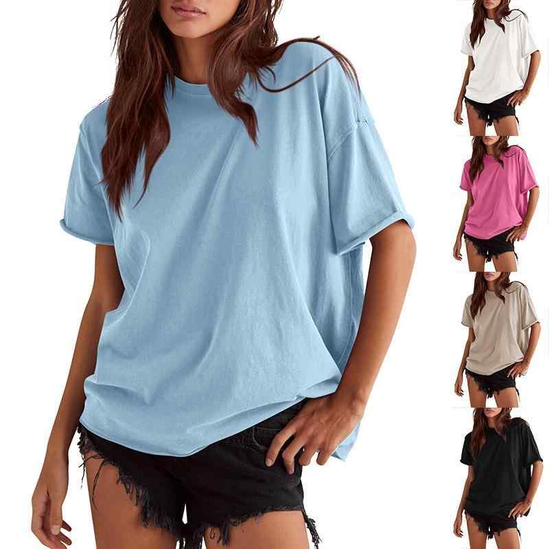 ・カテゴリ: Tシャツ・スタイル: 街頭潮人、歐米風、快適休間・主な素材: 綿95%以上、アンモニア30%以下・ネックライン: ラウンドネック・袖丈: ショートスリーブ・袖型: ドロップショルダー・フィット: ルーズフィット・衣丈: ミディ...