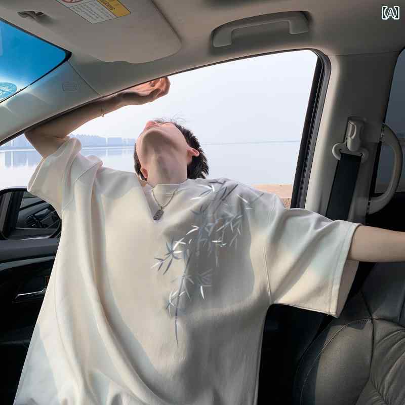 ・カテゴリ: Tシャツ・スタイル: 青春流行・主な素材: 綿96%以上・柄: 植物花卉・版型: ゆったり・袖丈: 短袖・厚み: 薄手・適用シーン: 日常・加工: プリント・カラー展開: 白色、黒色、深灰色、酒红色、藏青色・サイズ展開: M、...