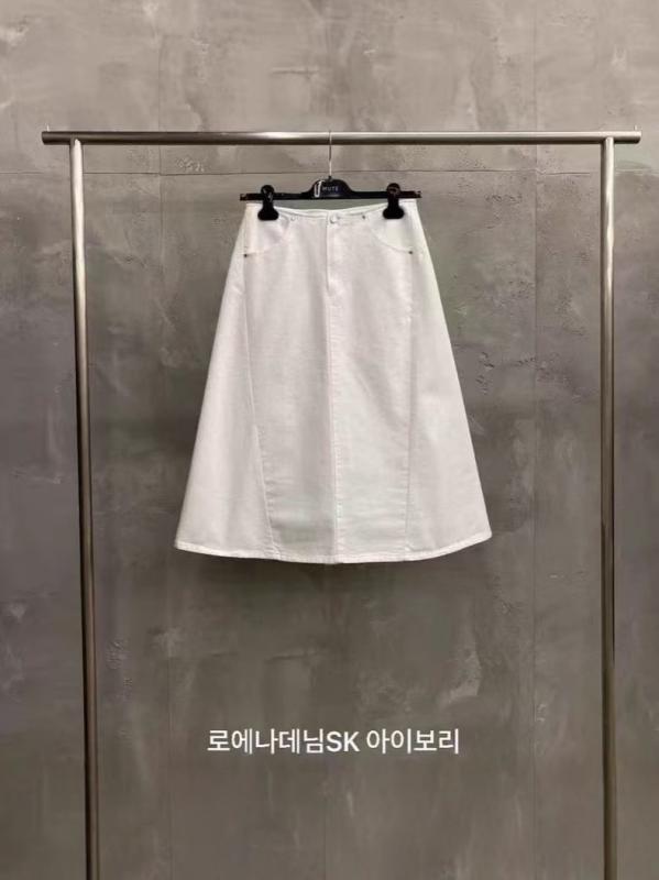 ・主な素材: 綿・主素材含有率: 95%以上・スカート型: A型・スカート丈: ミドル・カラー展開: 白色・サイズ展開: S、M、L・スタイル: 通勤・スカートカテゴリ: 半身スカート・伸縮性: 微弾