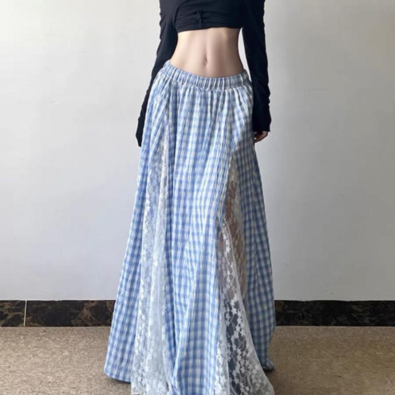 ・スタイル: 日韓カジュアル・主な素材: ポリエステル・主素材含有率: 30%～50%・スカートタイプ: フレアスカート・スカート丈: ショート・流行要素: 無地、ステッチ・カラー展開: チェック・サイズ展開: S,M,L,XL