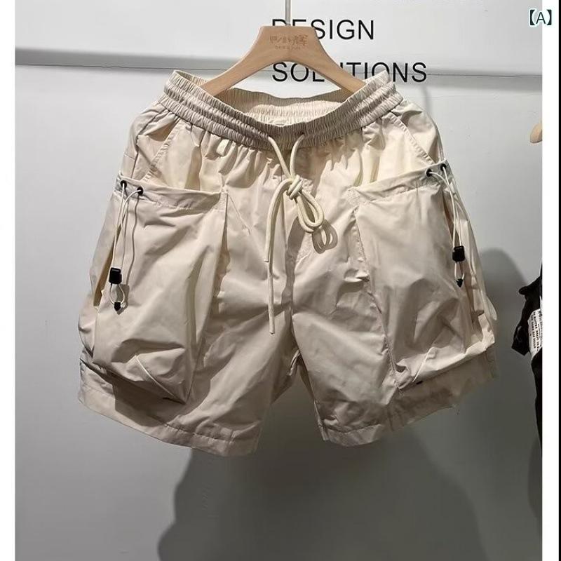 ・主な素材: 天然彩棉・主面料成分: CVC・パンツ丈: 九分丈・カラー展開: 卡其色、赤、黒・サイズ展開: M、L、XL、2XL、3XL・パンツタイプ: ワイドレッグ・ストレッチ: 微弾性・スタイル: ユースポップ