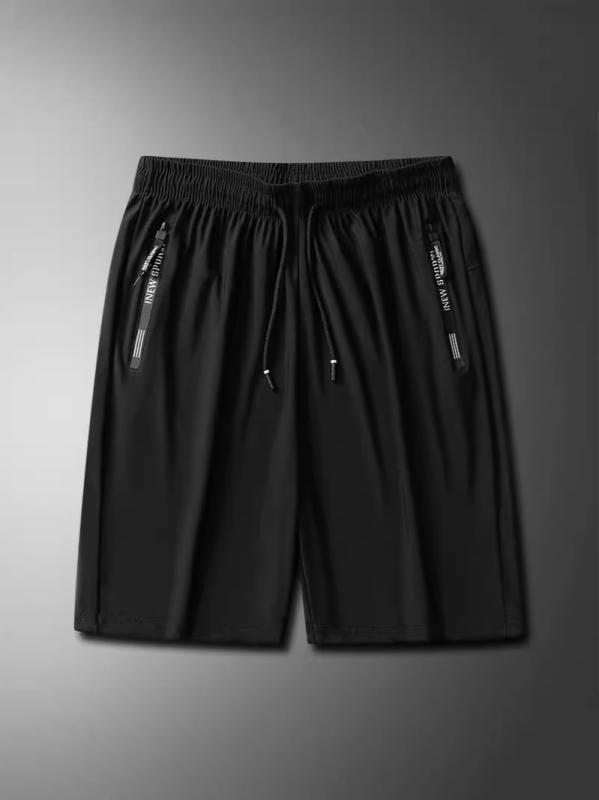 ・主な素材: ナイロン75%・スタイル: スポーツ・パンツ丈: 5分丈・パンツ型: ストレート・伸縮性: 中程度・カラー展開: ブラック、グレー・サイズ展開: M、L、XL、2XL、3XL、4XL、5XL、6XL