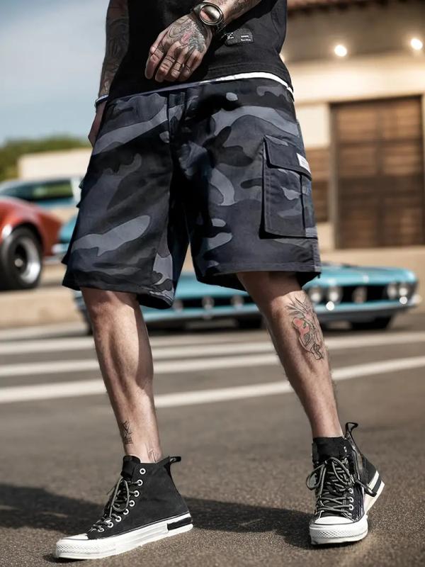 ・カラー展開: 軍緑色、深灰色、迷彩黒、カーキ色・サイズ展開: XXS、XS、S、M、L、XL、XXL、XXXL・スタイル: スポーツ・パンツ丈: ショート・パンツ型: ストレート・伸縮性: 無
