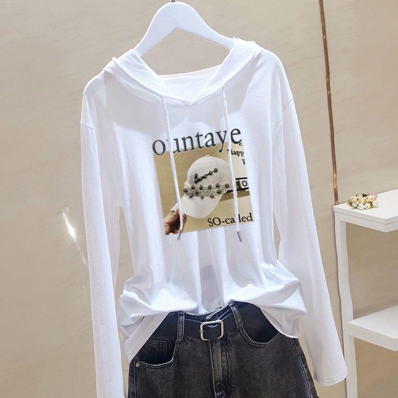 ・カテゴリ: Tシャツ・スタイル: 都市風・主な素材: 綿100%・袖丈: 長袖・柄: 無地・カラー展開: ホワイト・サイズ展開: M,L,XL,2XL,3XL,4XL