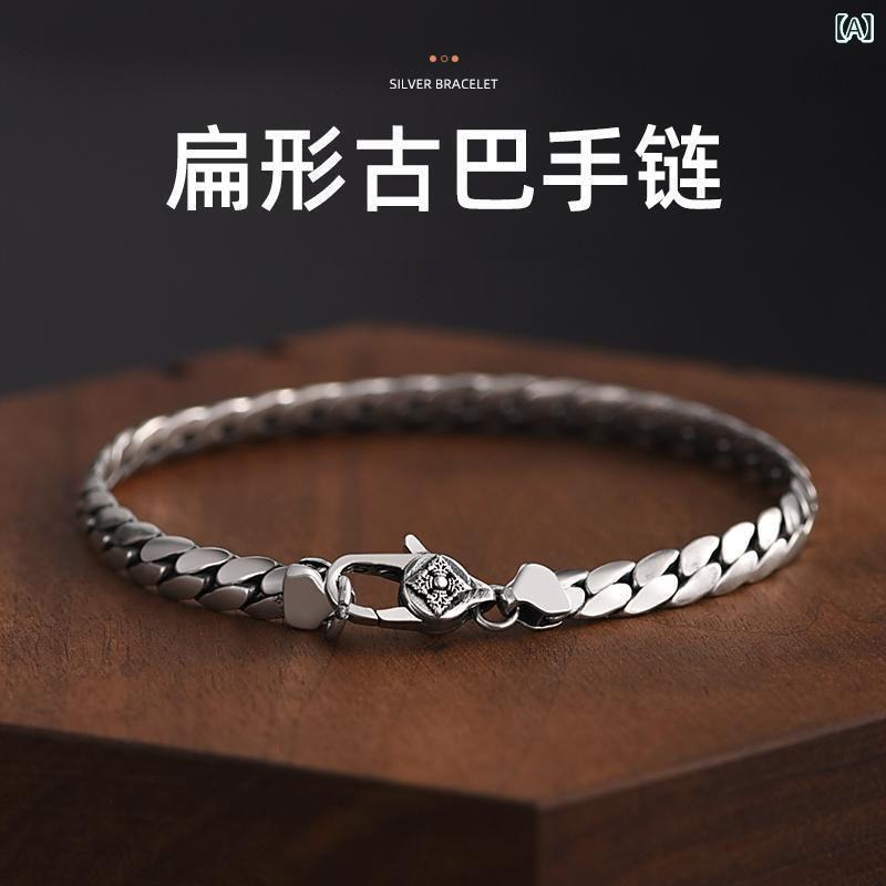 ・スタイル: 民族風・カテゴリ: 手飾・主な素材: 銅・処理: 電鍍・形状: 菱形・人気要素: 図腾・スタイル分類: 文艺復古・対象: 男式・サイズ展開: 18cm,20cm,22cm・カラー: 扁形古巴