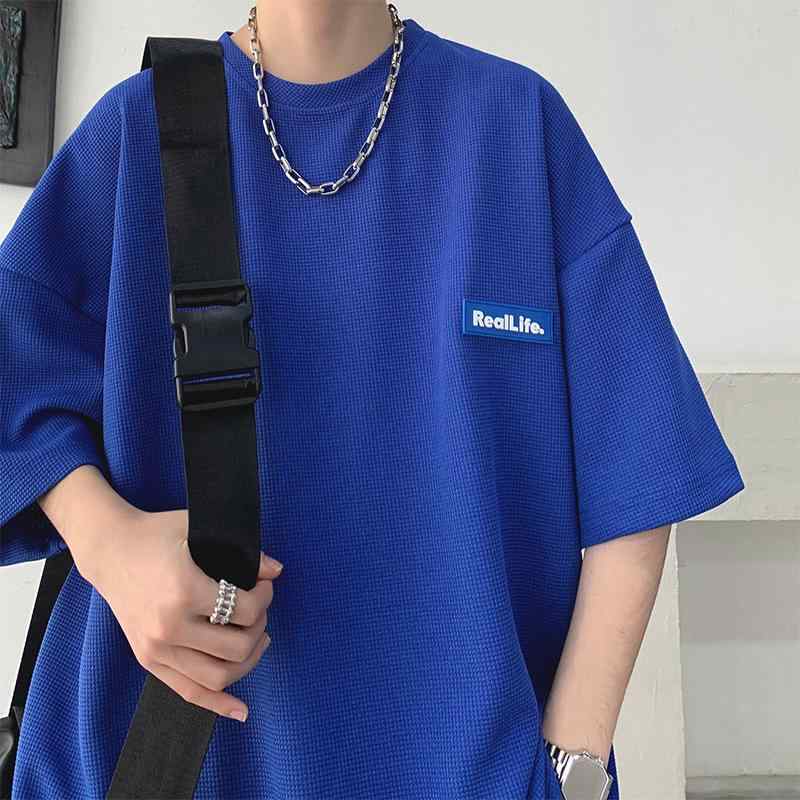 ・カテゴリ: Tシャツ・スタイル: 日系清新・主な素材: ポリエステル99%・柄: 丸点・フィット感: ゆったり・袖丈: 5分袖・ネックライン: ラウンドネック・カラー展開: 白色、灰色、黒色、青色・サイズ展開: M、L、XL、2XL、3X...