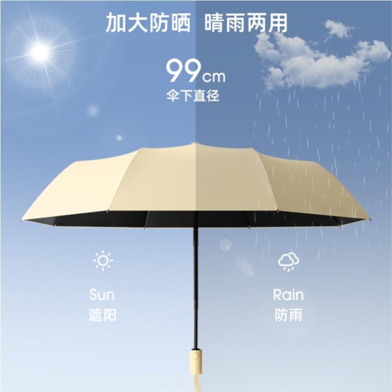 ・スタイル: 現代簡約・布地素材: ポリエステル・布地密度: 210T・骨素材: 繊維・柄素材: プラスチック・中棒素材: スチール・タイプ: 三つ折り・骨数: 8本・収納方法: 自動・対象: 成人・重量: 約350g・形状: 直柄・カラー...