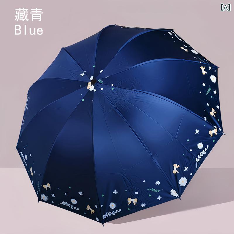 ・柄: 花蝶舞、小雏菊、栀子花、桃花诺、爱之蔓、太阳花、九里香、奶瓶熊、萝卜兔、纯色系・主な素材: ポリエステル・布地密度: 190T・骨材: 鉄・中棒: 鉄・柄: プラスチック・骨数: 10本・開閉方式: 手動・スタイル: 三つ折り・重量...