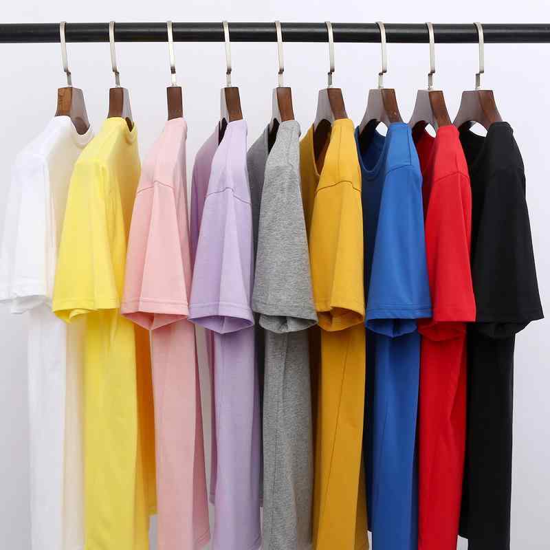 ・カテゴリ: Tシャツ・スタイル: カジュアル・主な素材: 綿100%・袖丈: 短袖・ネックライン: クルーネック・柄: ロゴ・カラー展開: 白色、粉色、红色、紫色、灰色、黒色、黄色、宝藍色、姜黄、玫红色、军绿色・サイズ展開: XS、S、M...