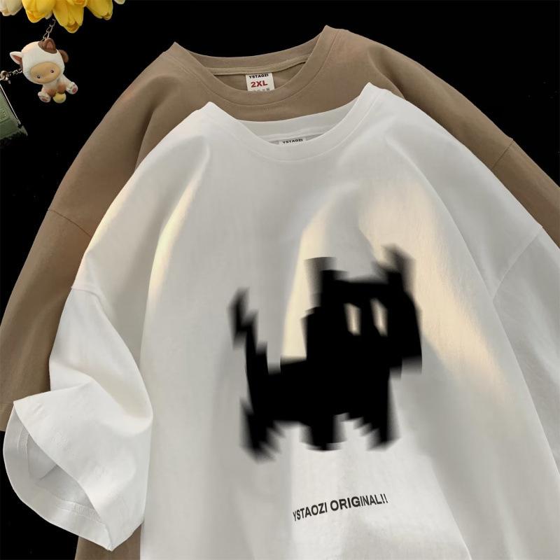 ・カテゴリ: Tシャツ・スタイル: 韓国版・主な素材: ポリエステル・柄: プリント・フィット: ルーズフィット・対象年齢: 18-24歳・ネックライン: クルーネック・袖丈: 半袖・フード: なし・厚み: 普通・適用シーン: カジュアル・...