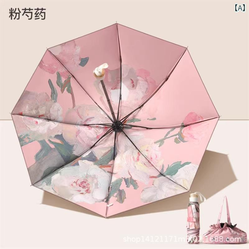 ・カテゴリ: 晴雨傘・スタイル: 新中式・柄: 数码印花・主な素材: 碰击布・密度: 210T・骨材: 繊維・中棒材: 鋼・柄材: プラスチック・骨数: 8本・開き方: 反向・閉じ方: 手動・タイプ: 三折・形状: 折りたたみ・対象: 成人...