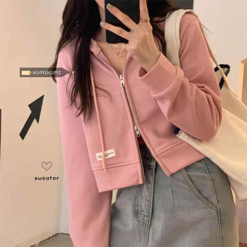 ・パターン: 無地・スタイル: 開衫・フィット: ルーズ・セット: 単品・着丈: 短め・袖丈: 長袖・袖型: 標準・ネックライン: フード・厚み: 薄手・トレンド要素: クロップド・プロセス: ステッチ・素材: ポリエステル・カラー展開: ...