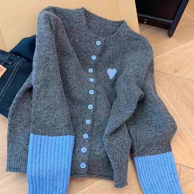 ・主な素材: 粘膠繊維 ・厚さ: 中厚 ・スタイル: 通勤風 ・デザイン: 開衫 ・フィット: ルーズフィット ・袖型: 標準袖 ・ネックライン: ラウンドネック ・袖丈: 長袖 ・流行要素: クロシェ ・着丈: 普通丈(50cm<着...