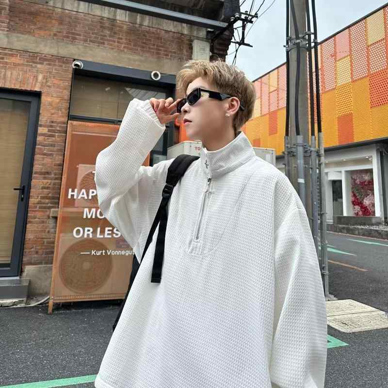・スタイル: 街潮・対象年齢: 18-24歳・款式: 开衫・袖長: 長袖・フード: あり・厚さ: 普通・対象シーン: 日常・版型: 宽松型・加工: 免烫処理・カラー展開: 872黒色、872白色・サイズ展開: M、L、XL、XXL・対象: ...