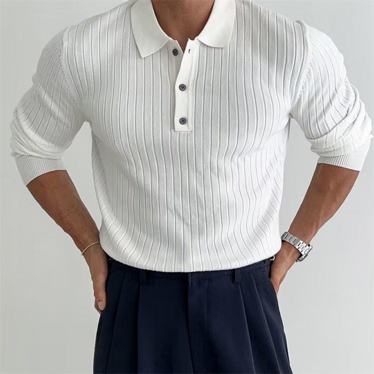 ・スタイル: 青春流行・版型: 宽松・领型: 翻领・袖丈: 長袖・主な素材: 聚酯纤维50%・カラー展開: ブラック、ホワイト、ブラウン・サイズ展開: M、L、XL、2XL、3XL・性別: 男性・適用シーン: 休闲・対象年齢: 成人・対象層...