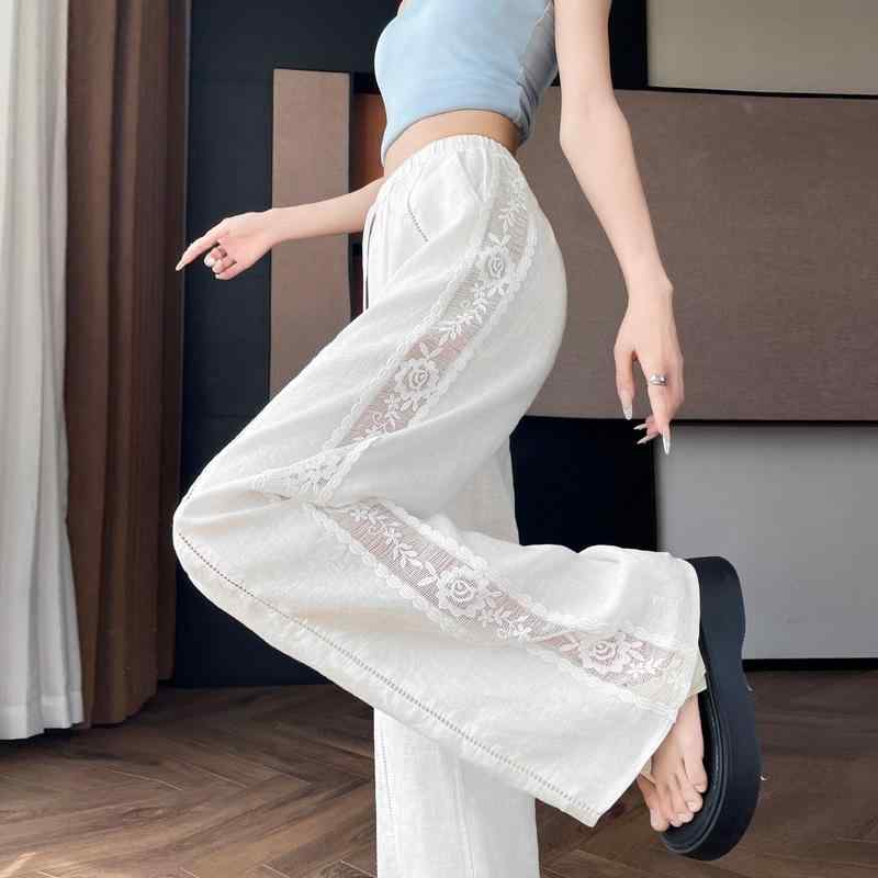 ・主な素材: 麻30-50%、ポリエステル30-50%・流行要素: プリーツ・加工: 透かし・スタイル: 日韓カジュアル、快適カジュアル・カラー展開: 原麻色、白色、黄色、黒色・サイズ展開: S、M、L、XL、2XL・パンツタイプ: ワイド...
