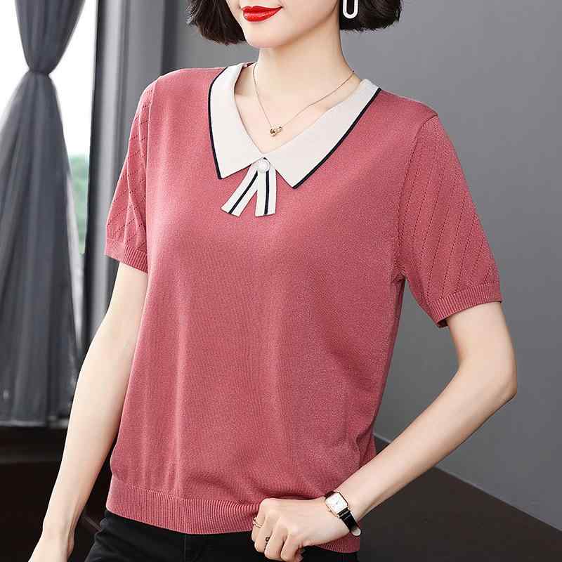 ・カテゴリ: Tシャツ・スタイル: 都市風・主な素材: レイヨン80-90%・主な素材2: ナイロン30%以下・柄: 無地・袖丈: 短袖・フィット: ゆったり・着丈: 普通(50-65cm)・ネックライン: ポロカラー・人気のディテール: ...