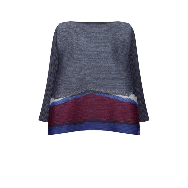 ・カテゴリ: Tシャツ・スタイル: 休闲・主な素材: 聚酯纤维95%以上・ネックライン: 圆领・袖丈: 短袖・衣長: 普通款(50cm<衣長≤65cm)・版型: 宽松型・袖型: 常规袖・工艺: 褶皱・カラー展開: 绿色、灰紫色・サイズ...