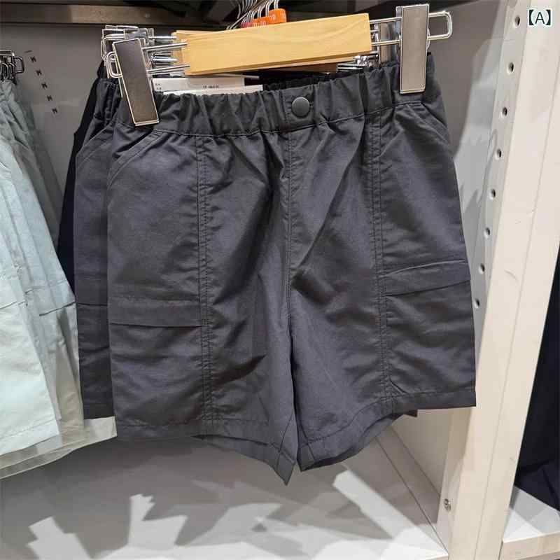 ・スタイル: 韓版・主な素材: ナイロン80-90%・カテゴリ: 童用パンツ・対象年齢: 中小童(3~8歳)・対象身長: 100cm~140cm・対象性別: 男女兼用・パンツ丈: ショート・スタイル: ワークパンツ・ウエスト: 高腰・柄: ...